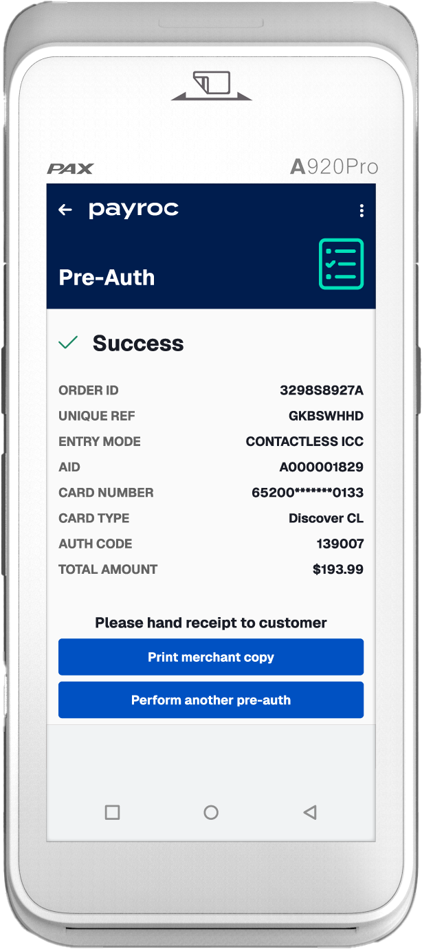PAX A920 Pro | Payroc