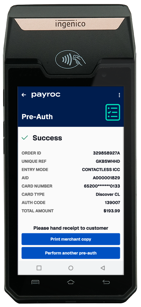 AXIUM DX4000 | Payroc